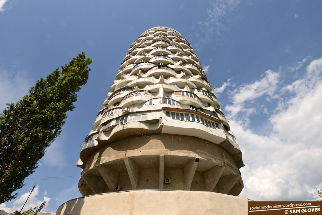 Romashka Tower ‘Ear of Corn’, Chisinau, Moldova – Soviet Modernism