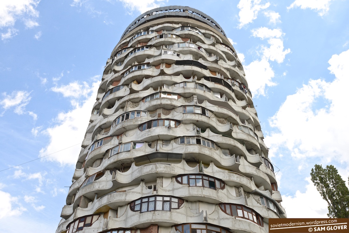 Romashka Tower ‘Ear of Corn’, Chisinau, Moldova – Soviet Modernism