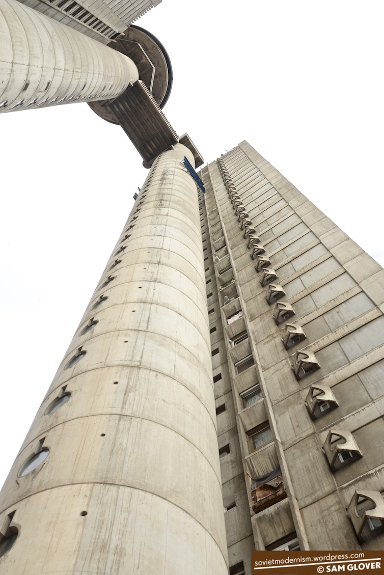 Genex Tower (Western City Gate), New Belgrade, Serbia – Soviet Modernism